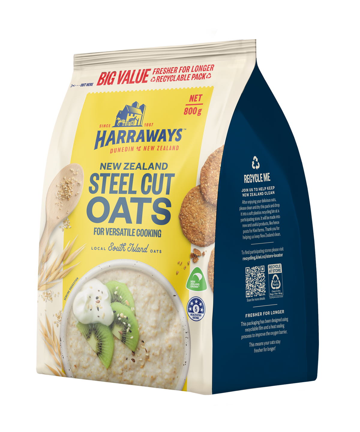 New Zealand Oats for Wholesome Meals | Harraways Oats